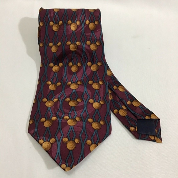 Disney | Accessories | Walt Disney World Neck Tie Mickey Mouse | Poshmark